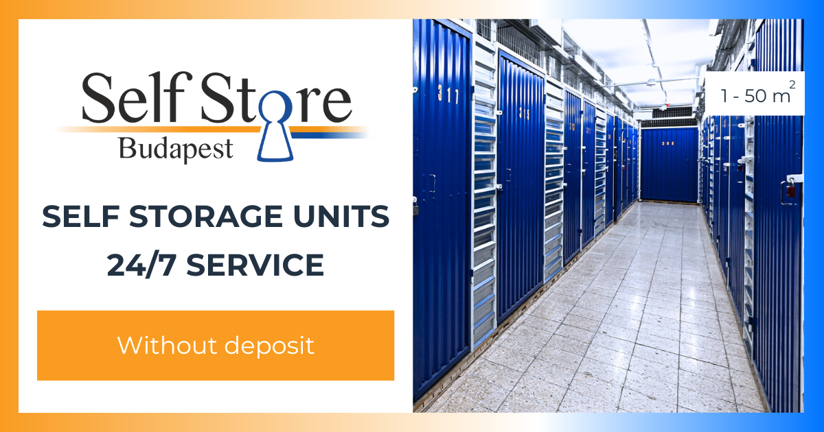 Self Storage Units - 24/7 Free Access | No Deposit | Self Store Budapest